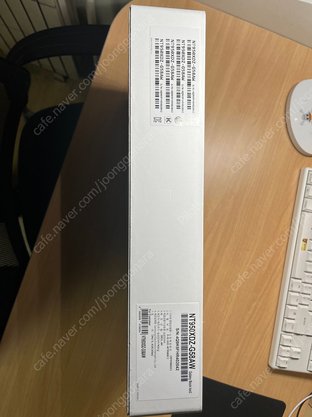 갤럭시북 이온2 판매합니다. (i5+mx450, NT9... | 노트북/넷북 | 중고나라