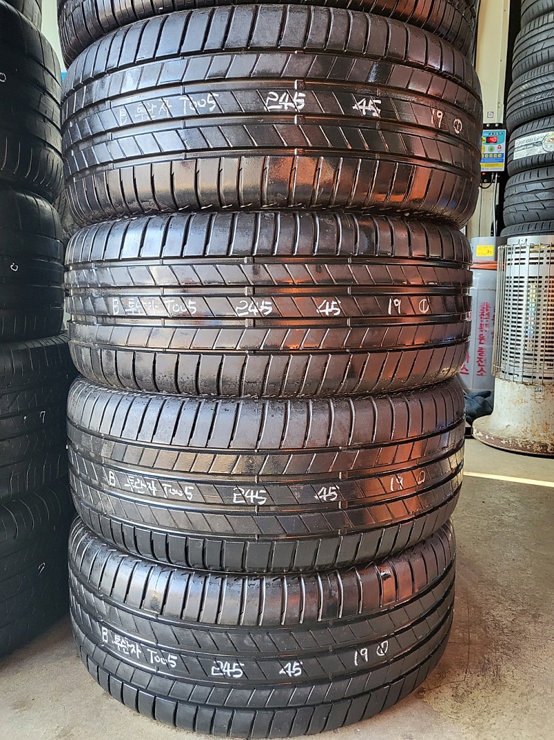 [판매]245 45 19 브릿지스톤 투란자 T005 2... | 휠/타이어 | 중고나라