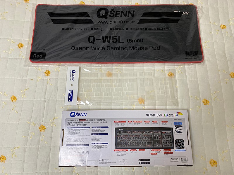 [팝니다] 큐센 SEM DT-35 LED Stella ... | 키보드/마우스/스피커 | 중고나라