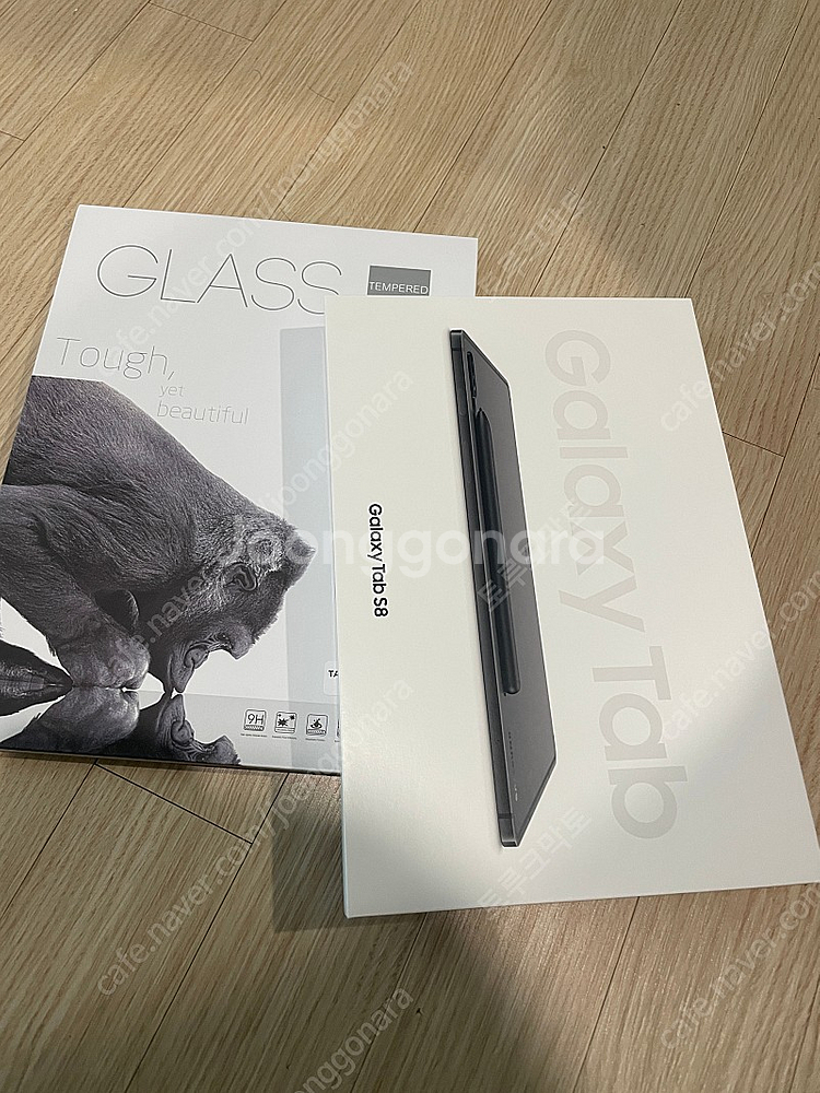 (미개봉) 갤럭시탭s8 128g + 보호글라스 | 노트북/넷북 | 중고나라