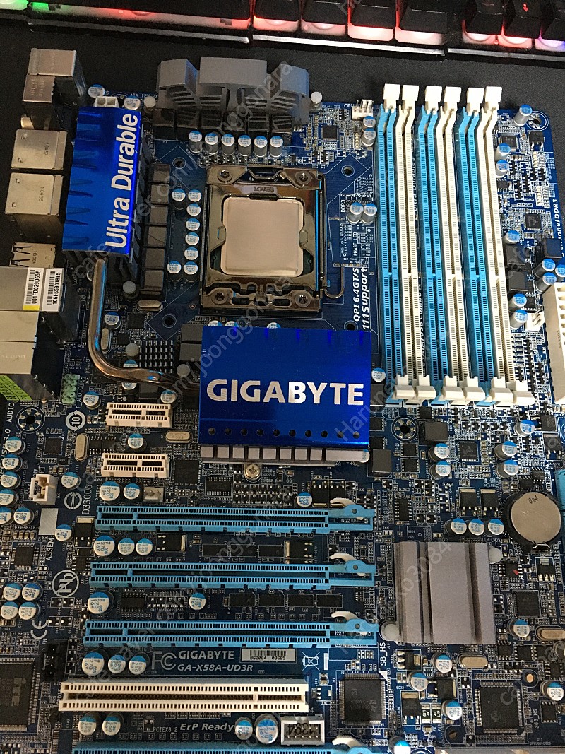 [천안 두정] i7 990X + GA-X58A-UD3R... | CPU/메인보드 | 중고나라