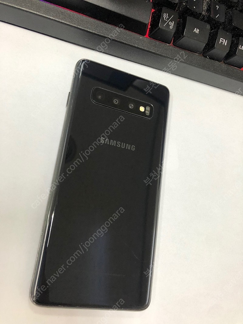 177196 SK 갤럭시S10 LTE 블랙 A급 512... | 삼성 | 중고나라