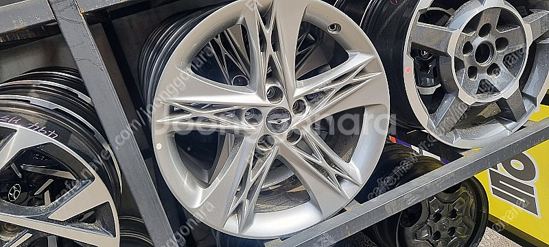 [판매] 안양 신형 g90 20인치휠 5발 다크스퍼터링... | 휠/타이어 | 중고나라