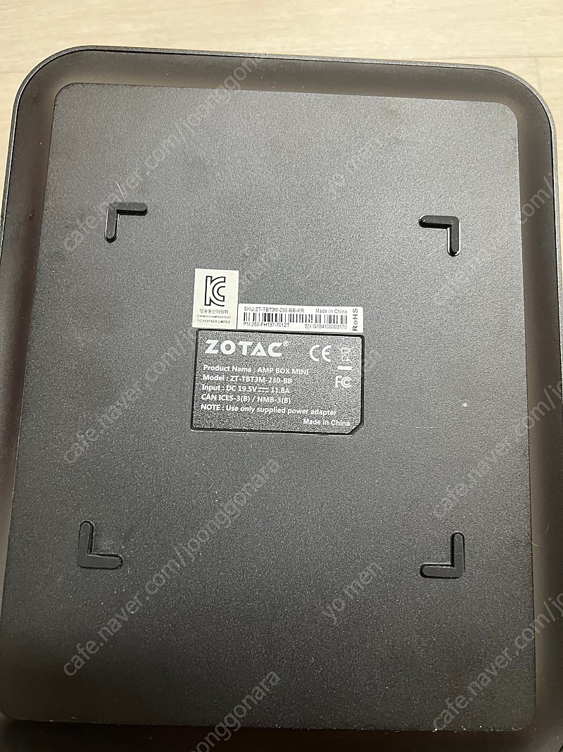 EGPU zotac amp box mini + gtx ... | CPU/메인보드 | 중고나라