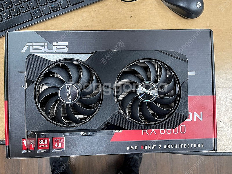 아수스 DUAL RX6600 박스셋 | CPU/메인보드 | 중고나라