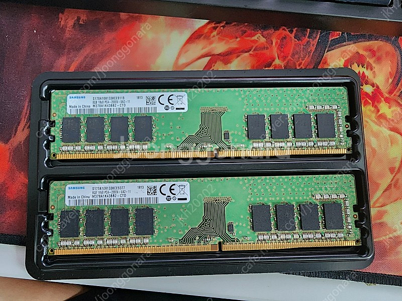 ddr4 램 8g 2개팝니다. | CPU/메인보드 | 중고나라
