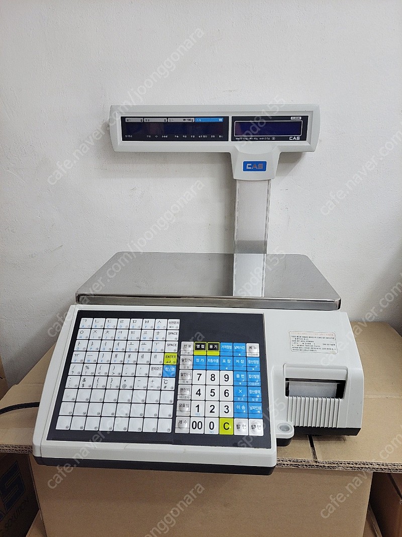 카스저울- 라벨프린터 전자저울 CL5500-15P 판매... | 측정공구 | 중고나라