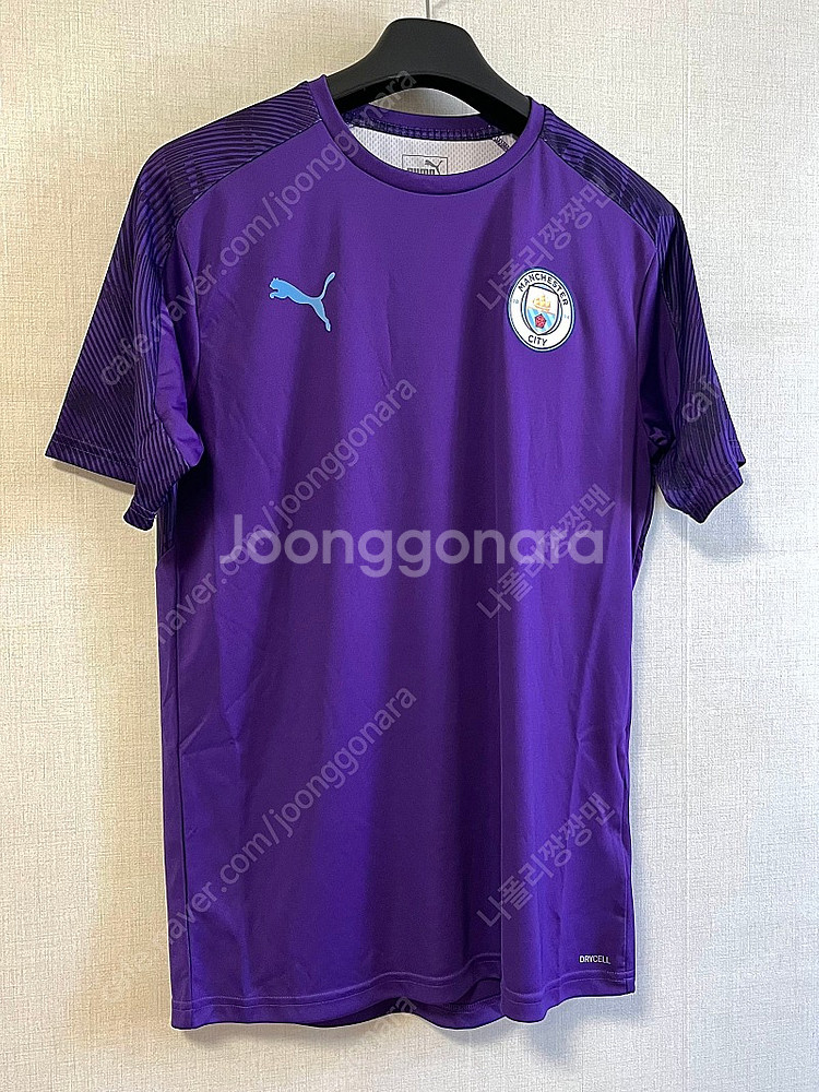19 20 맨시티 트레이닝 탑 반팔 축구의류축구화 중고나라