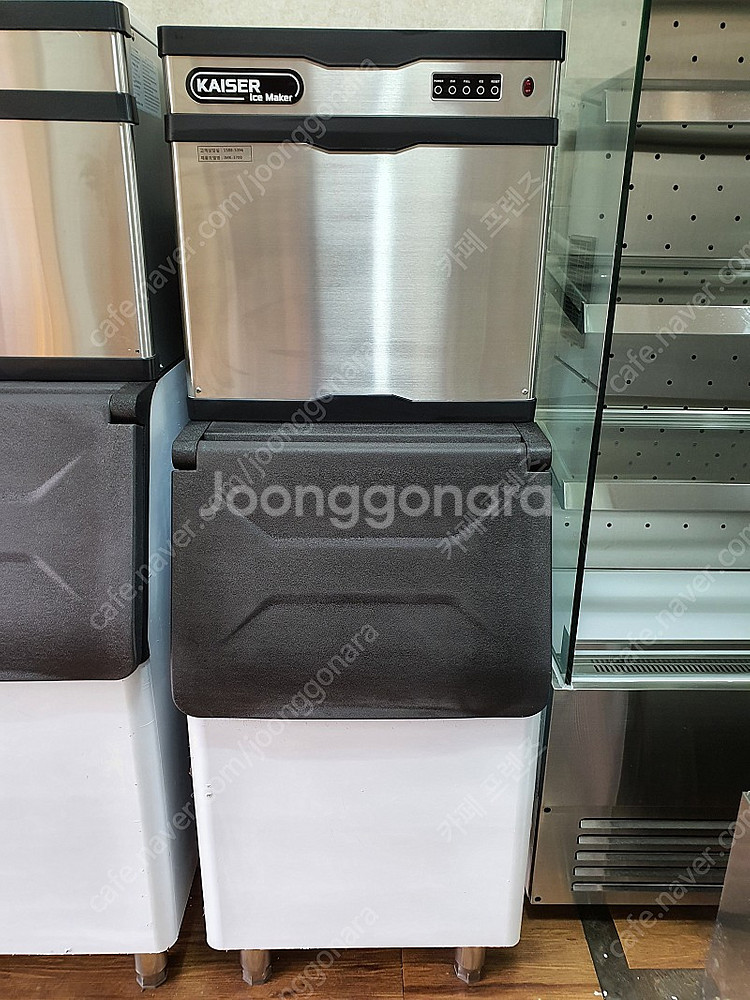카페창업카이저조각얼음제빙기쇼케이스커피머신블 냉장고 중고나라