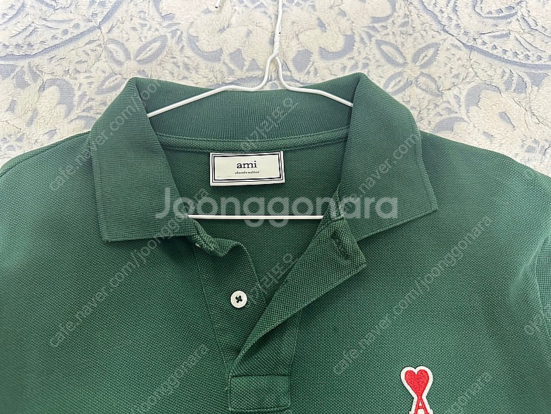 [L] 아미(AMI) 반팔 PK(그린/네이비) | 남성의류 | 중고나라