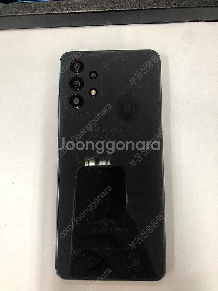 005928 갤럭시A32 블랙 64GB 개통일 2021... | 삼성 | 중고나라