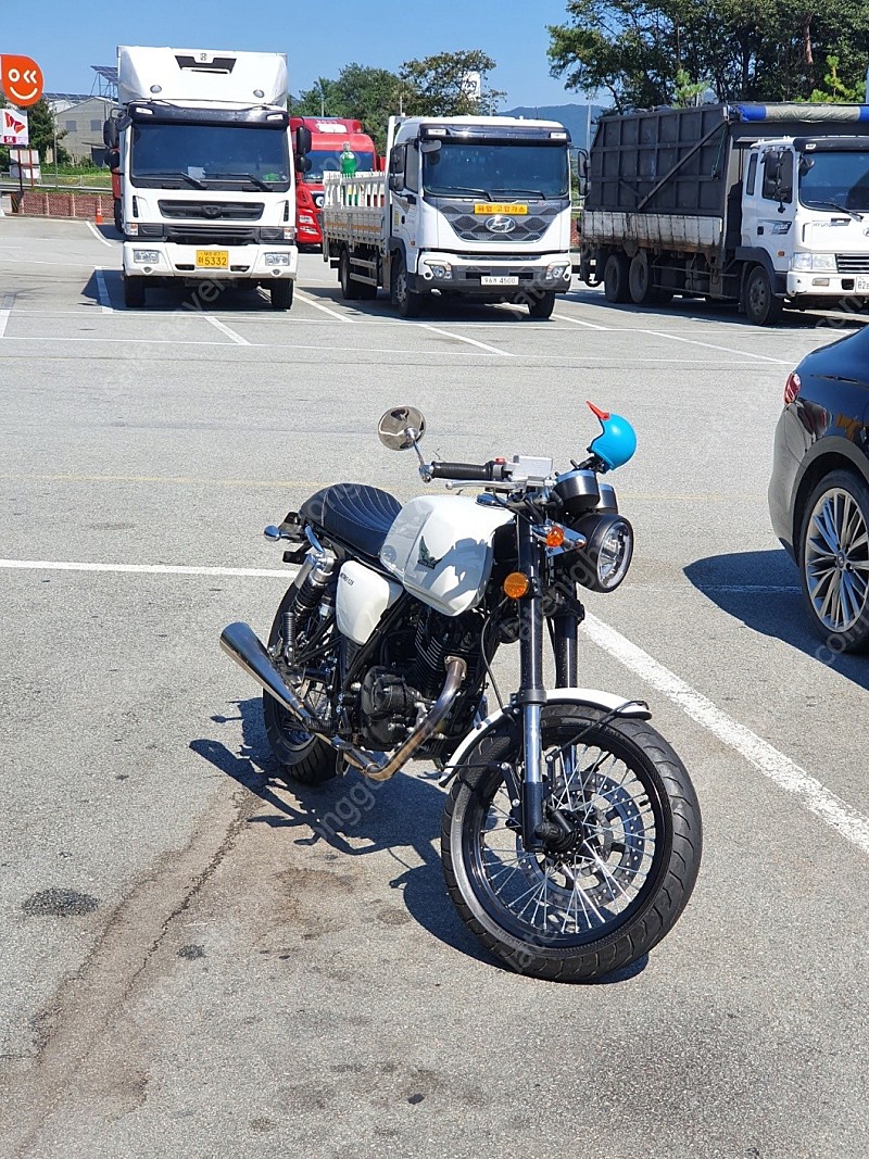 레트로125 흰색 판매합니다. | 125cc 이하 | 중고나라