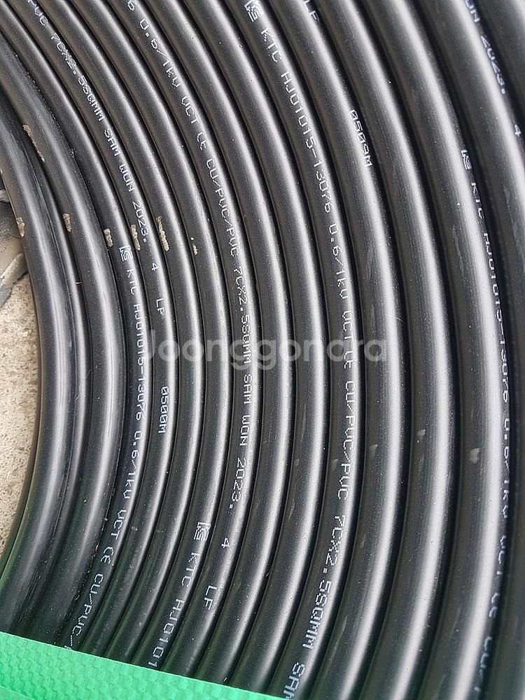 vct 전선 2.5sq x 7c 100m 2타 팝니다 | 산업자재 | 중고나라