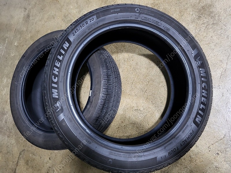 245 50 20 미쉐린 중고 타이어80프로 팝니다 | 휠/타이어 | 중고나라