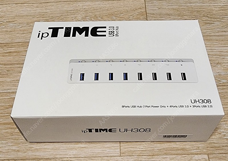 아이피타임 UH308 usb 허브 8포트 미개봉 새상품... | 키보드/마우스/스피커 | 중고나라