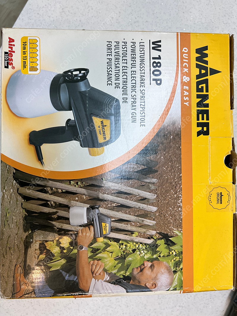 와그너 w180p 초콜릿 분사기 | 산업/안전/공구함 | 중고나라