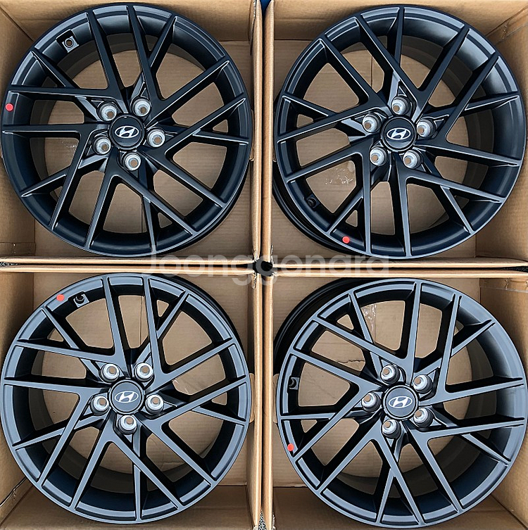 신품 아반떼CN7 N 순정 18인치 휠 K3 아반떼AD... | 휠/타이어 | 중고나라