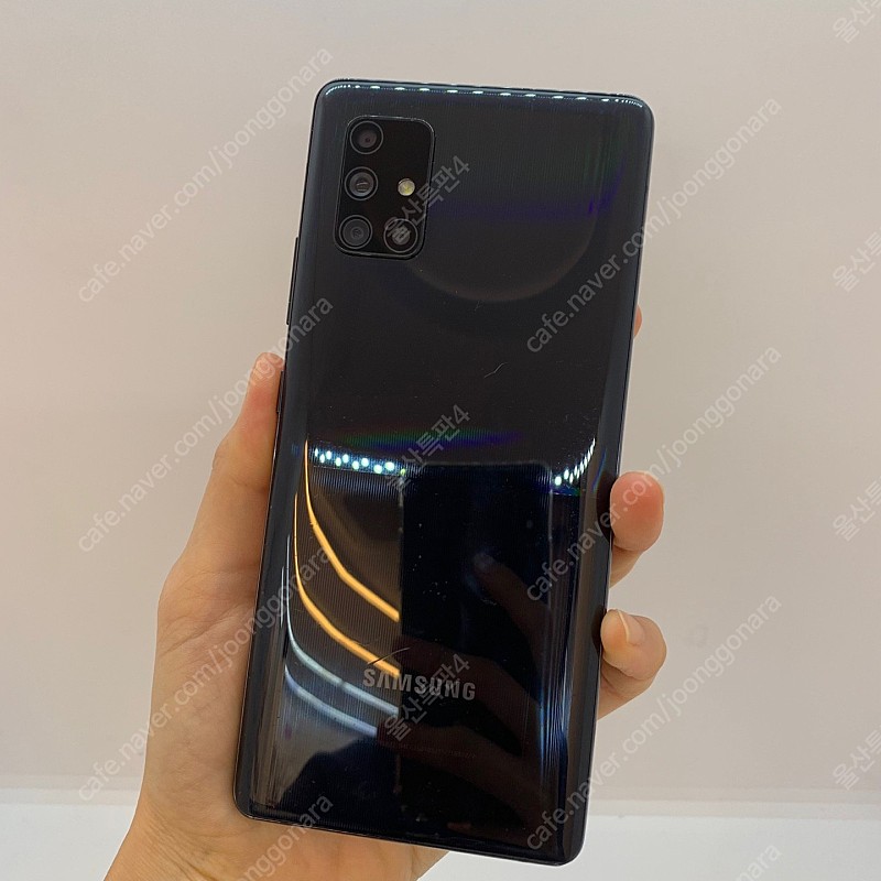 43625 기능정상 갤럭시퀀텀 (A716) 블랙 128... | 스마트폰 | 중고나라