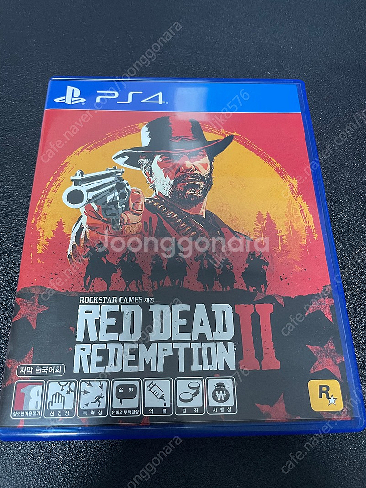 레드데드리뎀션2 Ps4 코드미사용 택포 플레이스테이션 중고나라