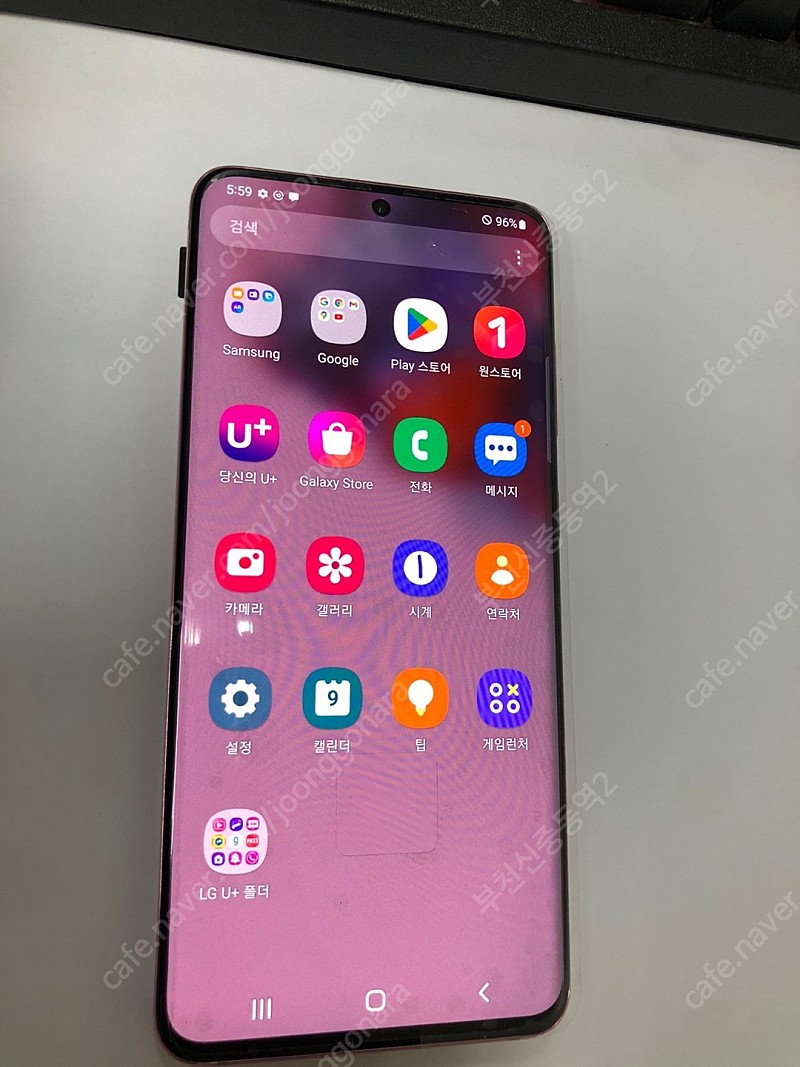 004815 삼성정식리퍼폰 갤럭시S20 5G 핑크 SS... | 삼성 | 중고나라