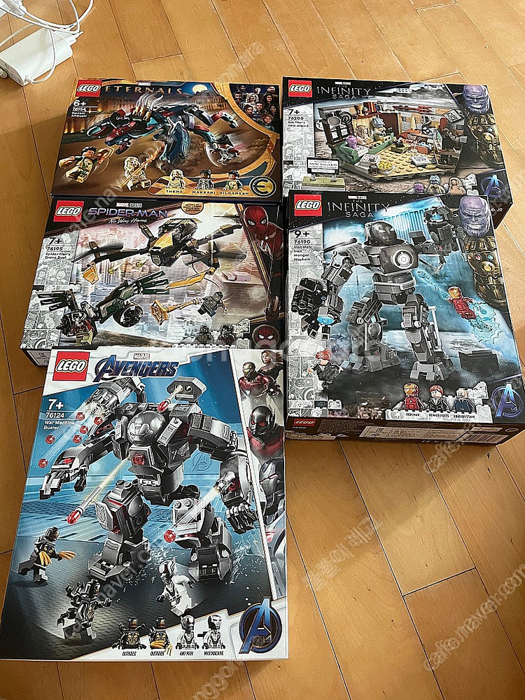 레고(LEGO) 마블 76154, 76124, 7619... | 키덜트 | 중고나라