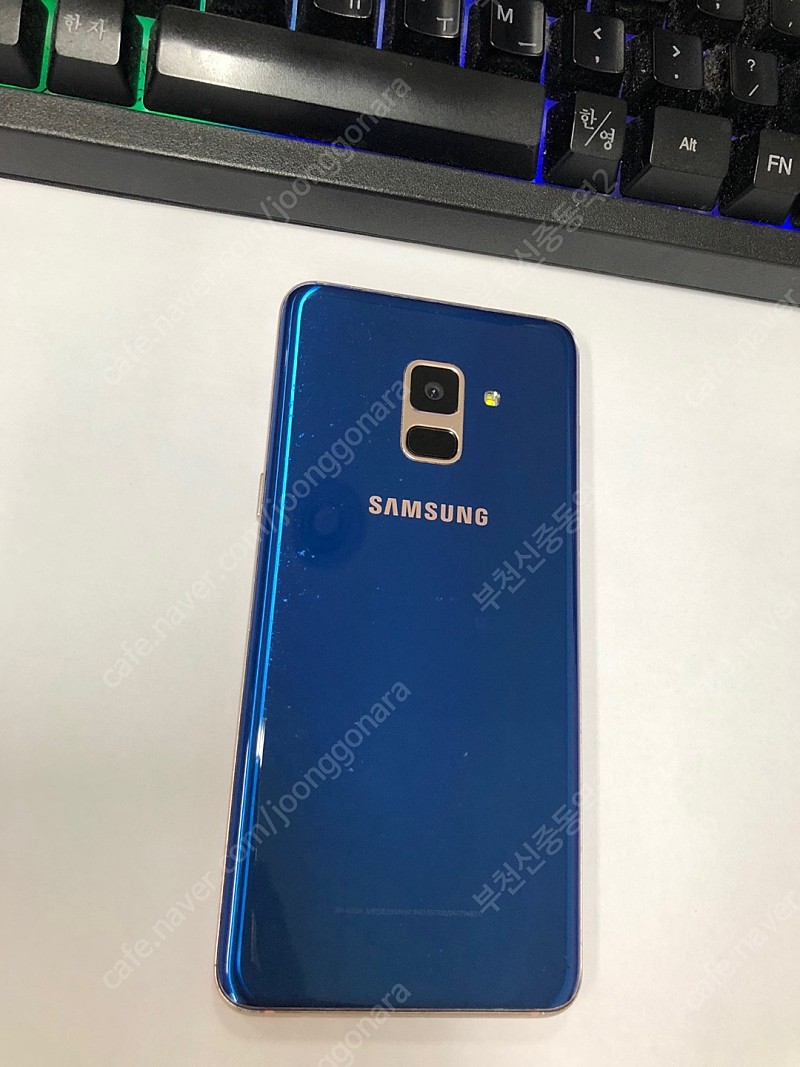 176754 SK 갤럭시A8 2018 블루 32GB 가... | 삼성 | 중고나라