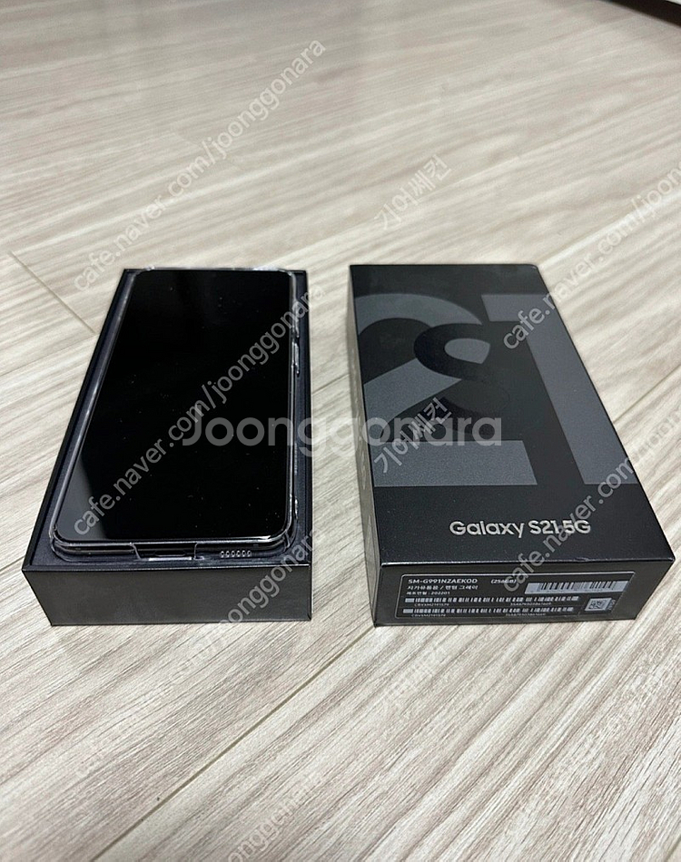 갤럭시 S21 256gb 자급제 팬텀그레이 팝니다 | 스마트폰 | 중고나라