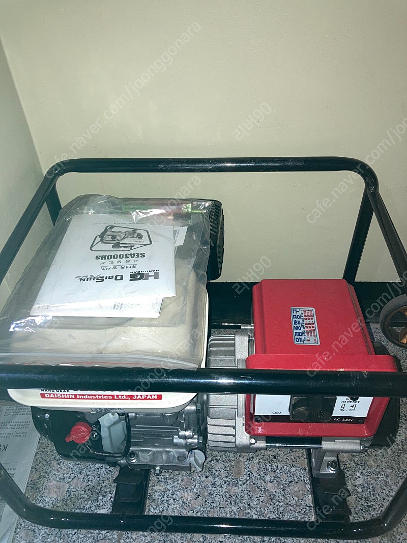 다이신 발전기 SEA3000Ha 2.8Kva 가솔린발전... | 농기계/농업용공구 | 중고나라