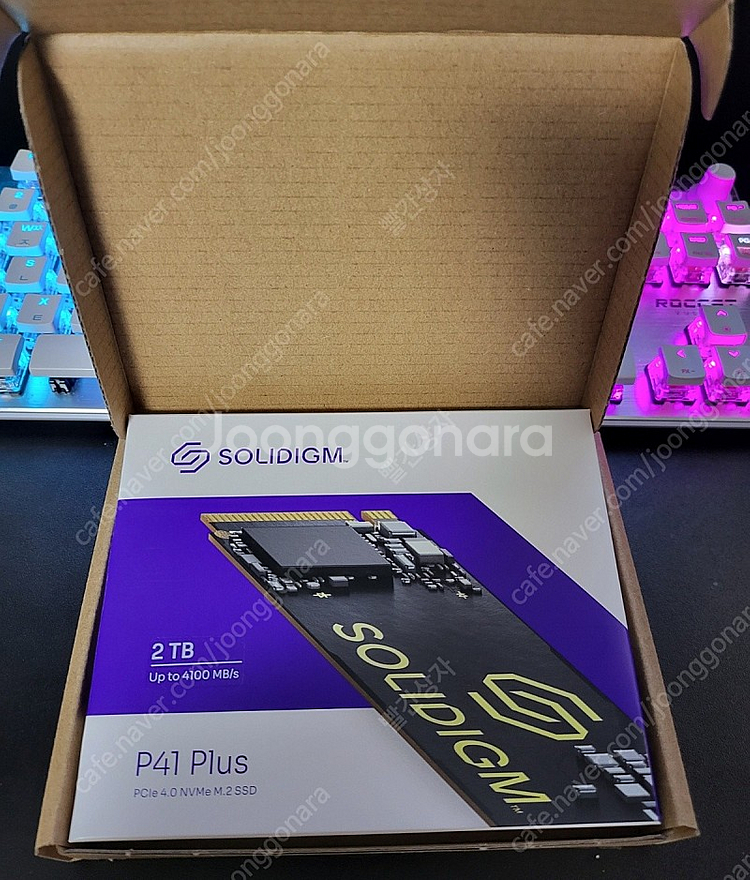 솔리다임 P41 Plus 2TB 팝니다. 택포 | HDD/SSD/ODD | 중고나라