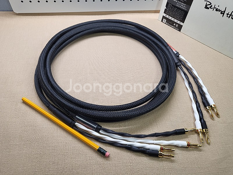 카나레[4s8]스피커케이블 2.5m 페어(배송비포함) | 오디오/홈시어터 | 중고나라