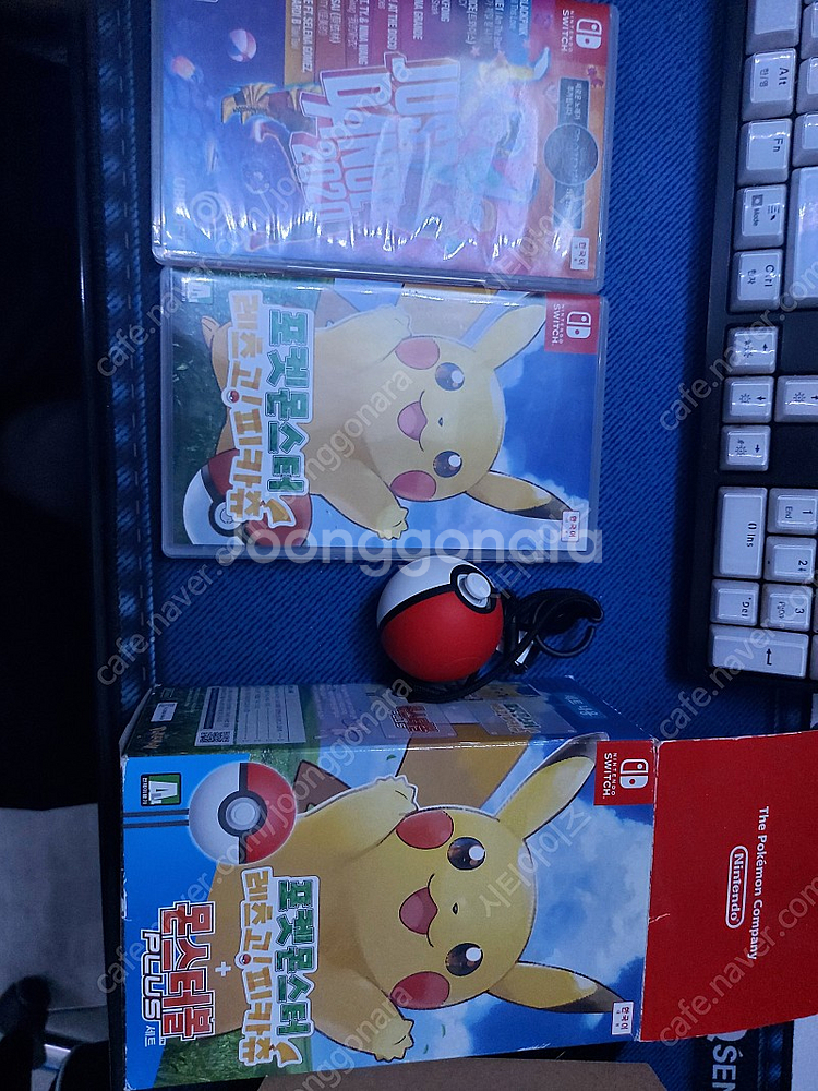 닌텐도 스위치 레츠고 피카츄몬스터볼 Plus저스트댄 Wii 중고나라