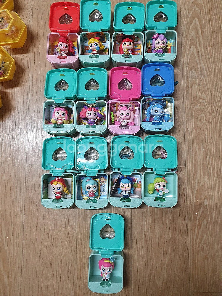 알쏭달쏭 티니핑피규어 14개 키덜트 중고나라
