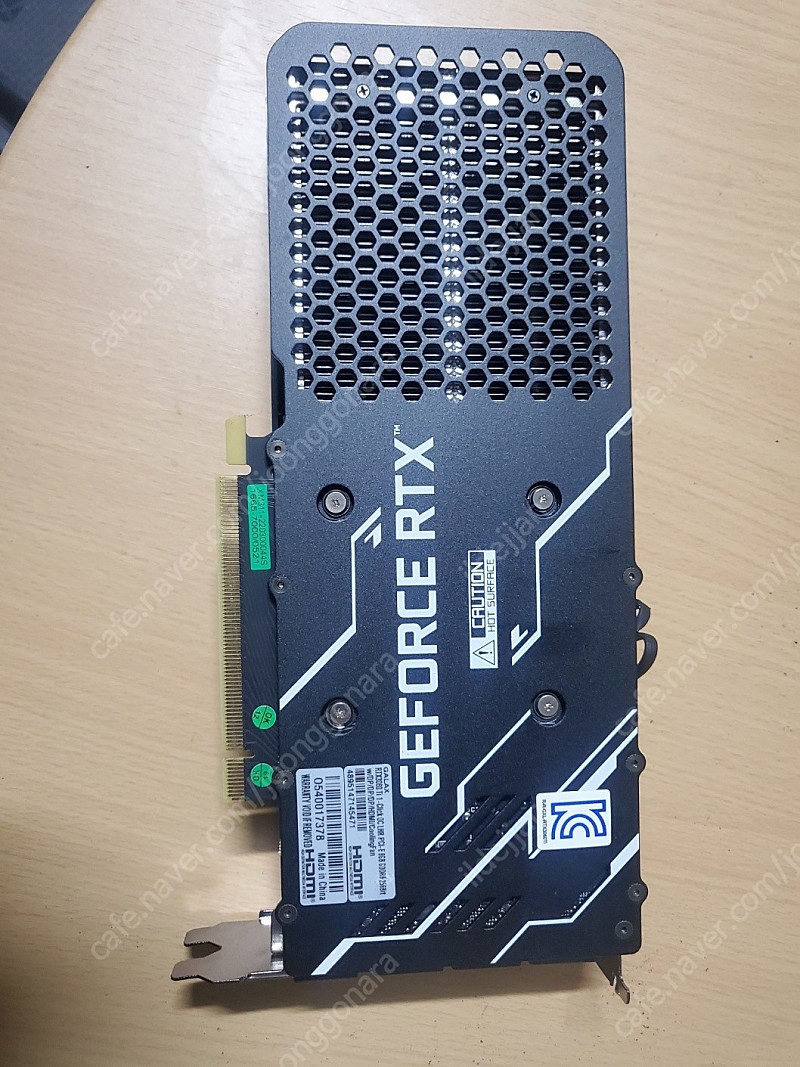 갤럭시 3060ti 1-click oc 판매합니다 | CPU/메인보드 | 중고나라