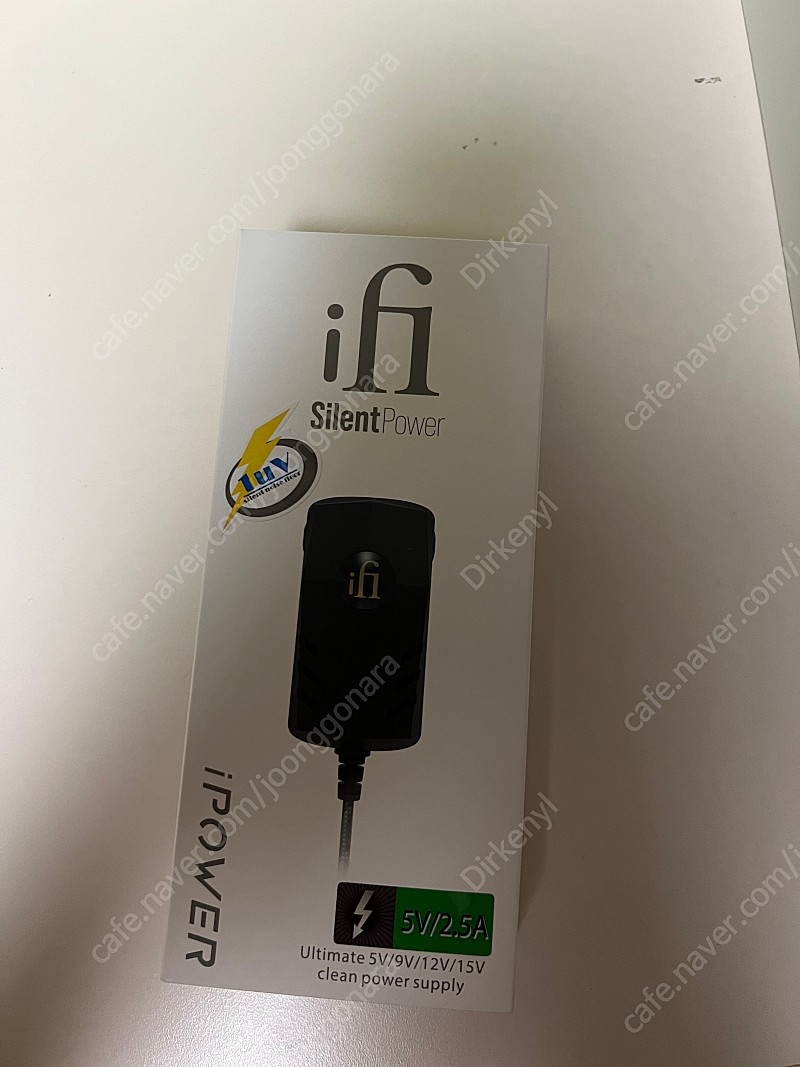 ifi ipower 2 5v 아이파워 새상품급 싸게 판... | 오디오/홈시어터 | 중고나라