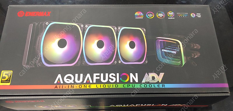 에너맥스 AQUAFUSION ADV 360 ARGB 새... | CPU/메인보드 | 중고나라