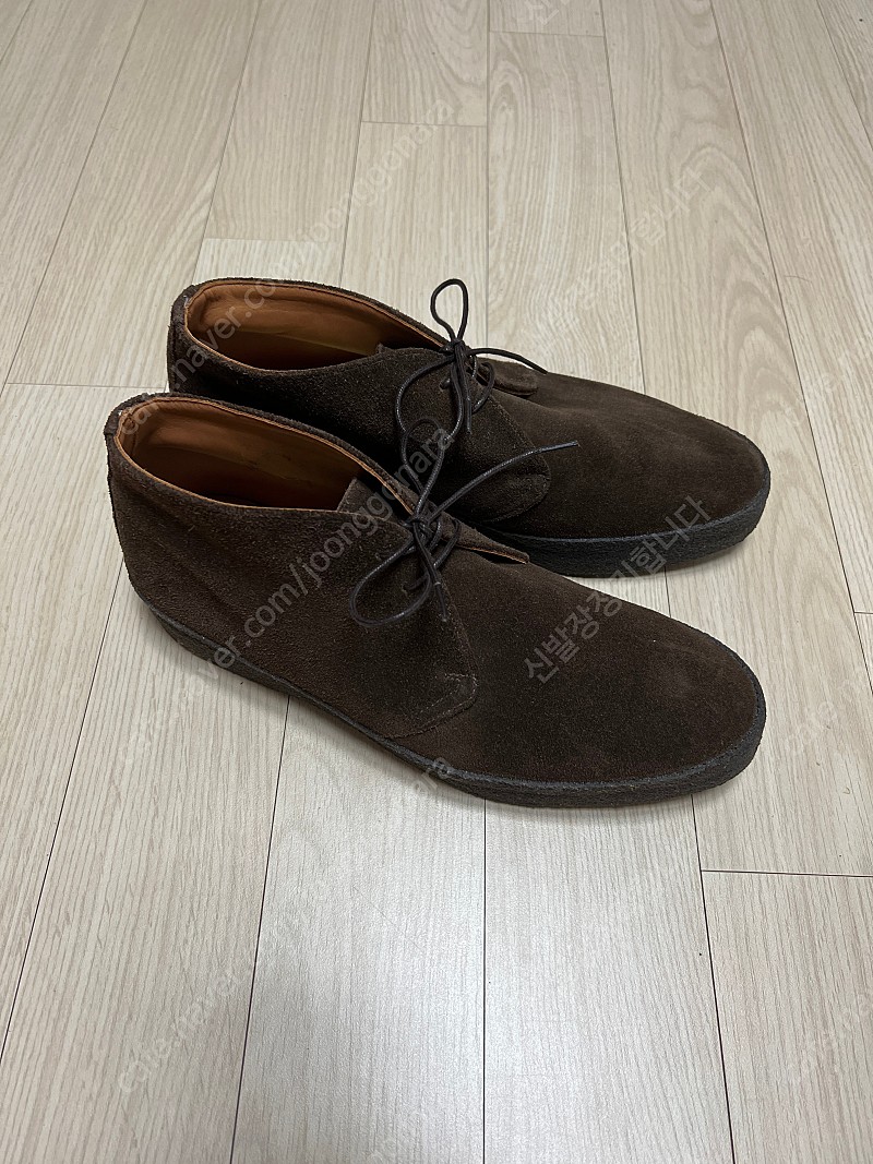 샌더스 하이 처카부츠 초콜렛 uk9.5사이즈(us10.... | 남성의류 | 중고나라