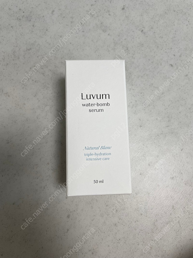 새상품 러븀 내추럴 블랑 워터밤 세럼 50ml 스킨케어 중고나라