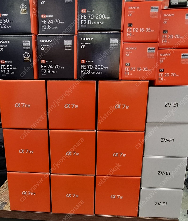 소니 a7r5, a7m4, zv-e1, 24-70gm2... | 미러리스 | 중고나라