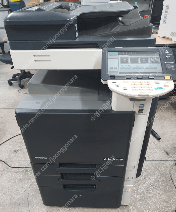 미놀타 C280 컬러복사기 팩스포함 올수리 49만 팝니... | 키보드/마우스/스피커 | 중고나라