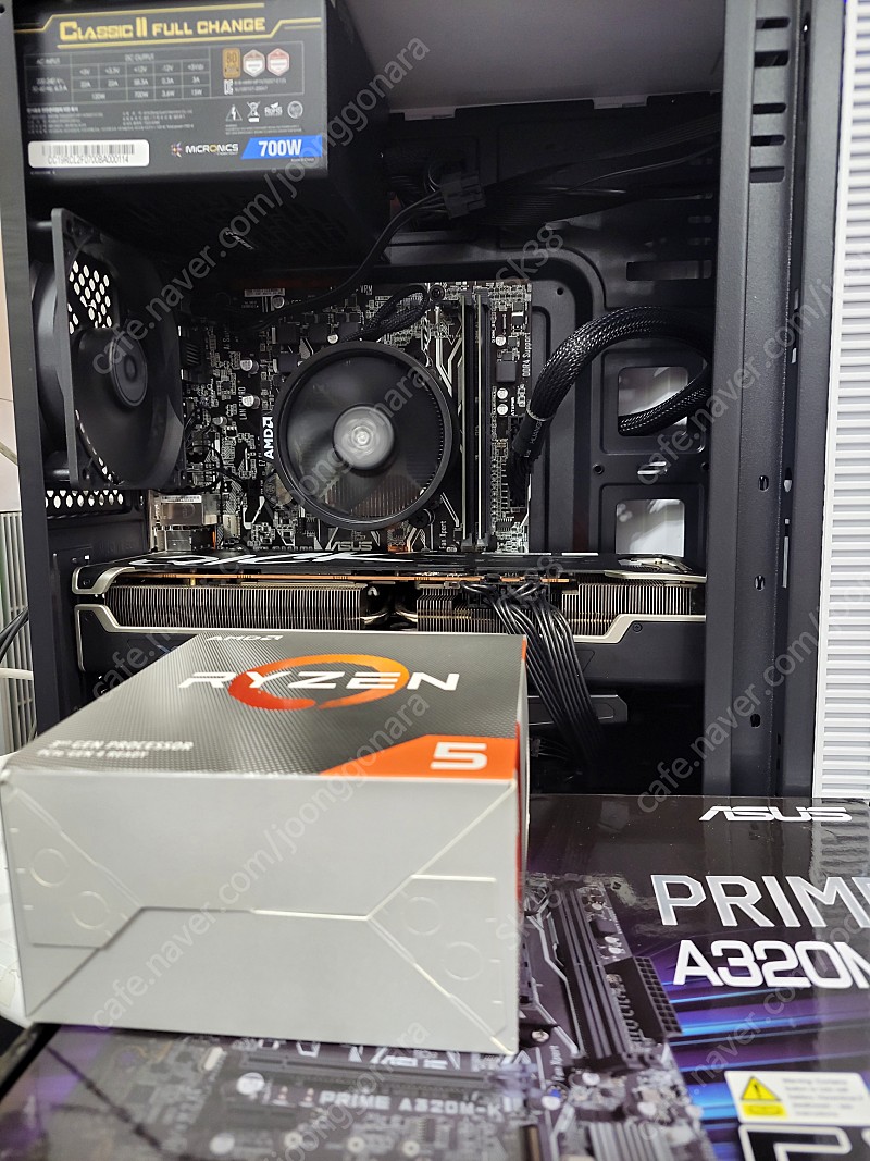 게이밍 고사양 컴퓨터 AMD 3600, 6700XT, ... | 데스크탑/본체 | 중고나라