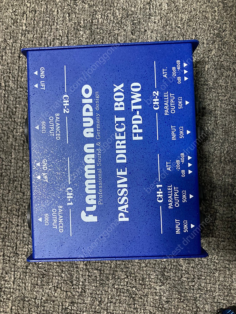 다이렉트 박스 fpd-one , fpd- two | 건반악기 | 중고나라