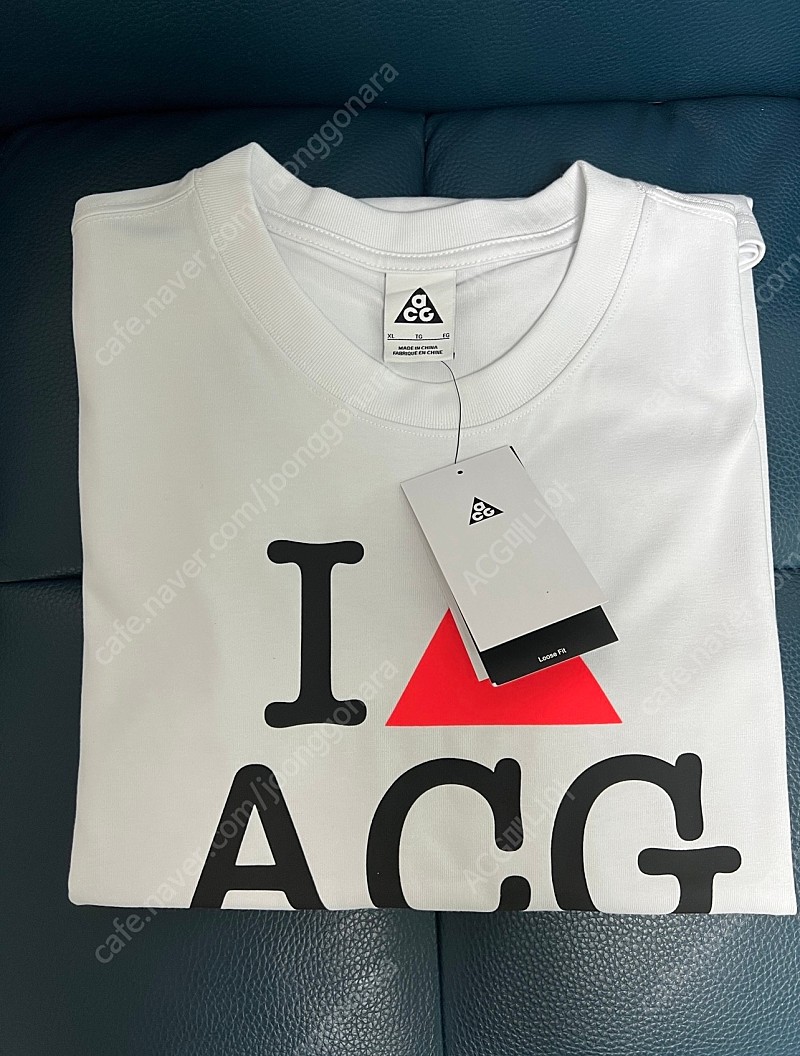 NIKE ACG I LOVE 티셔츠 XL | 남성의류 | 중고나라