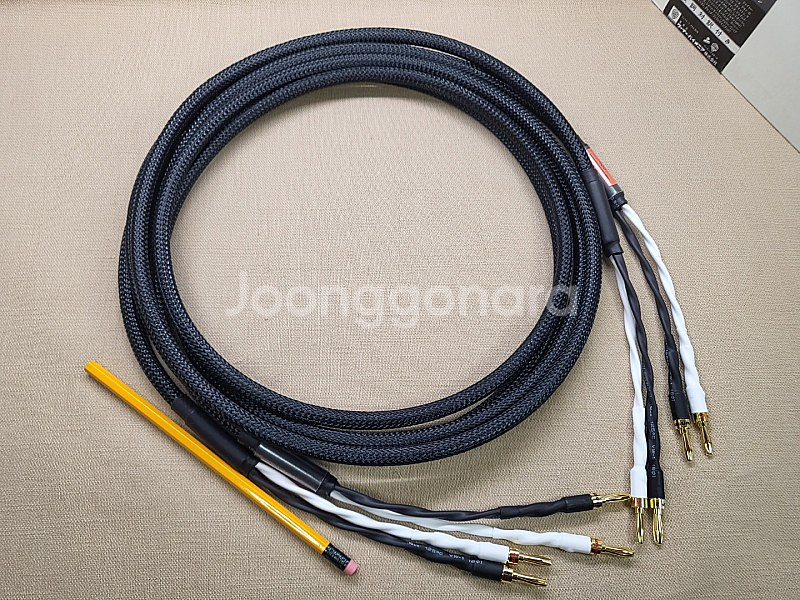 카나레[4s8]스피커케이블 2.5m 페어(배송비포함) | 오디오/홈시어터 | 중고나라