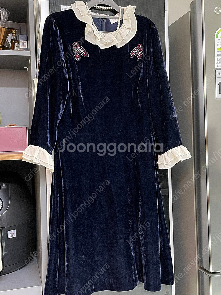 산드로 벨벳 미니 원피스 기타 수입명품 중고나라