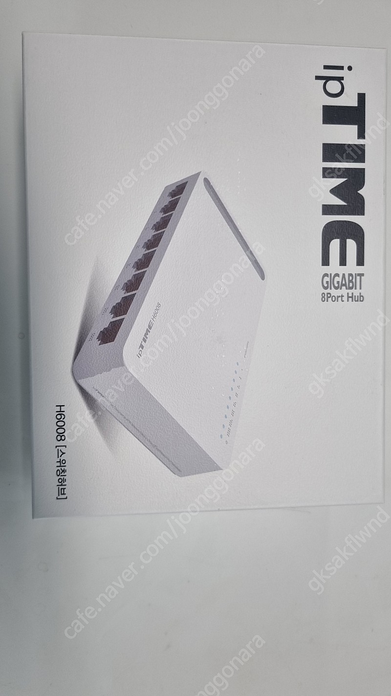 ﻿ipTIME H6008 기가 허브 8포트미개봉 새상품... | CPU/메인보드 | 중고나라