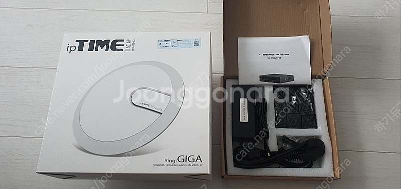 IPTIME 링기가(Ring Giga) + nx-406... | 키보드/마우스/스피커 | 중고나라