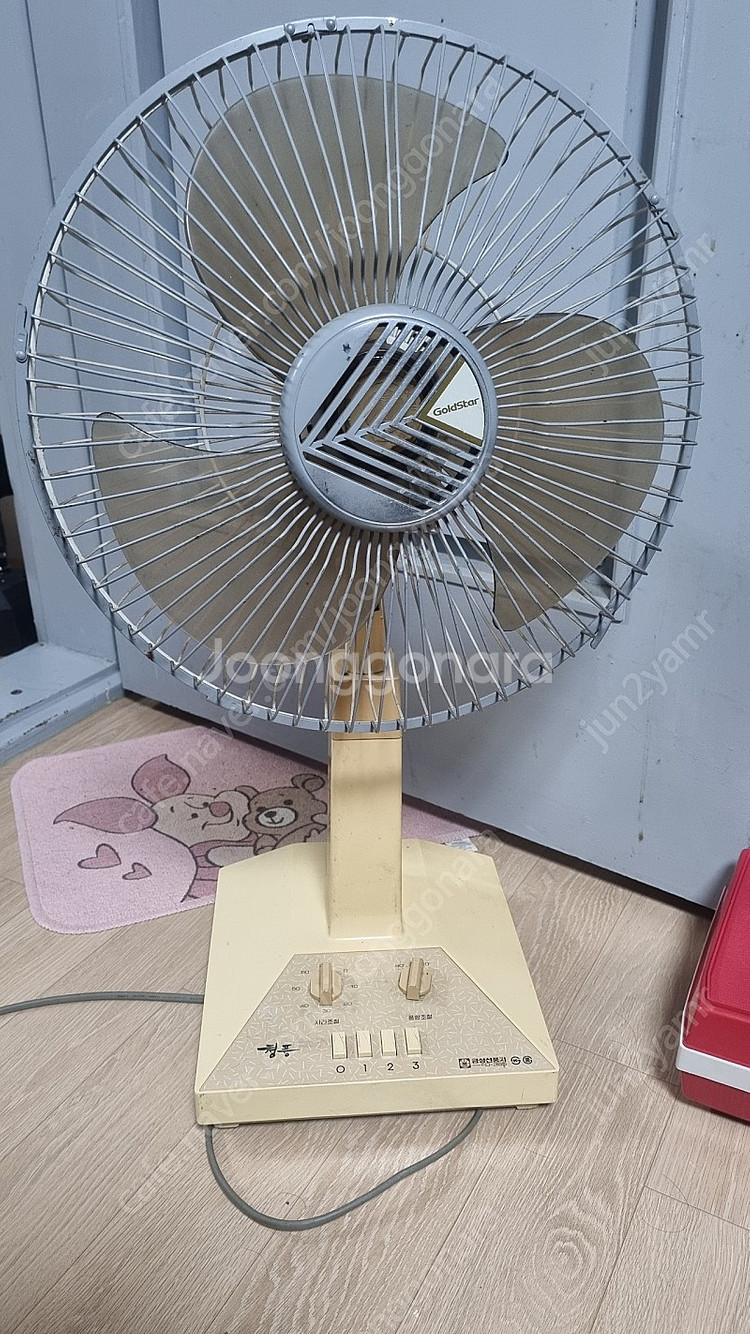 금성 골드스타 선풍기 1986년 세탁기건조기 중고나라