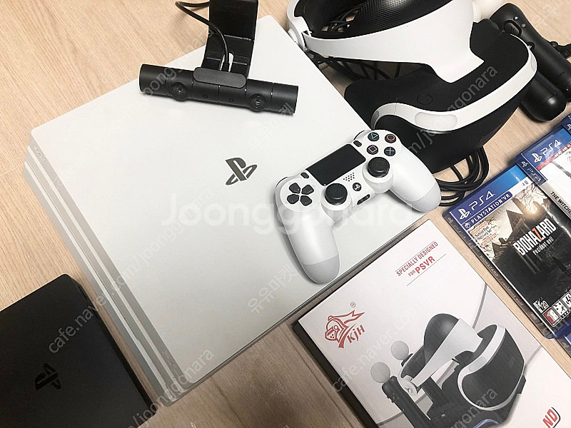 플스4 프로 PS4 pro VR 풀세트 1TB(타이틀 ... | 플레이스테이션 | 중고나라