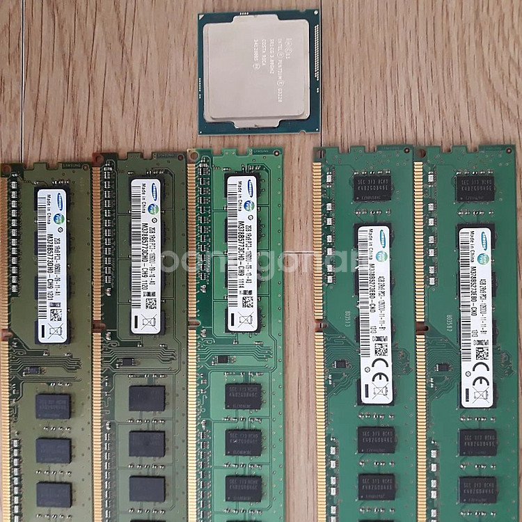 컴퓨터 데스크탑 Ddr3 메모리 Pc3 삼성 램 C Cpu메인보드 중고나라