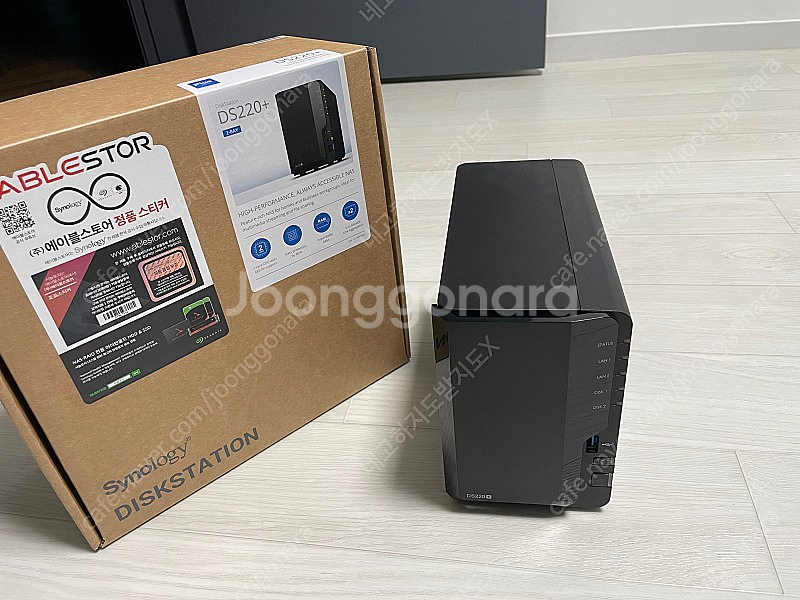 시놀로지 NAS DS220+ 10테라 외장하드 * 2 ... | HDD/SSD/ODD | 중고나라